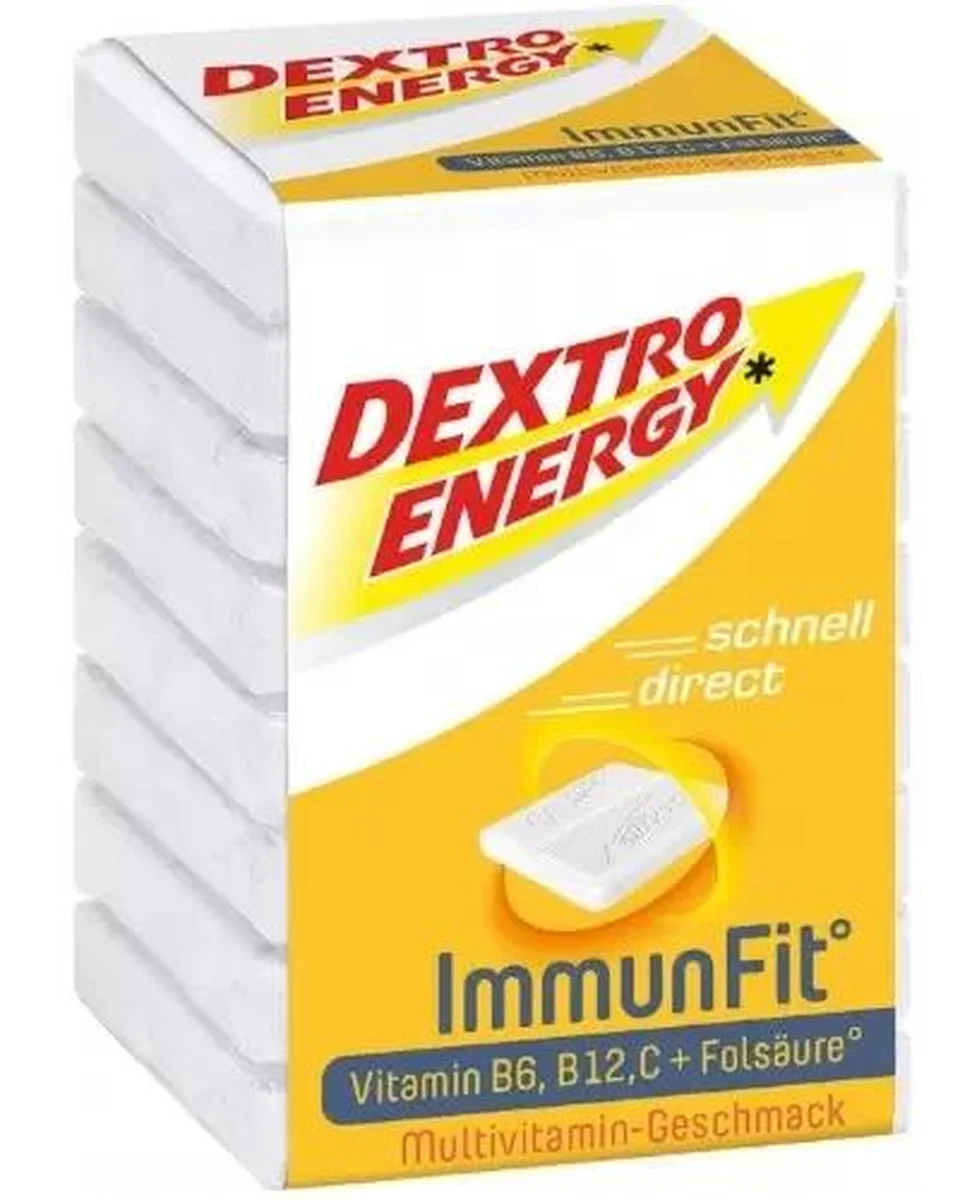 Dextro Energy ImmunFit z witaminą C o smaku multiwitaminy glukoza ...