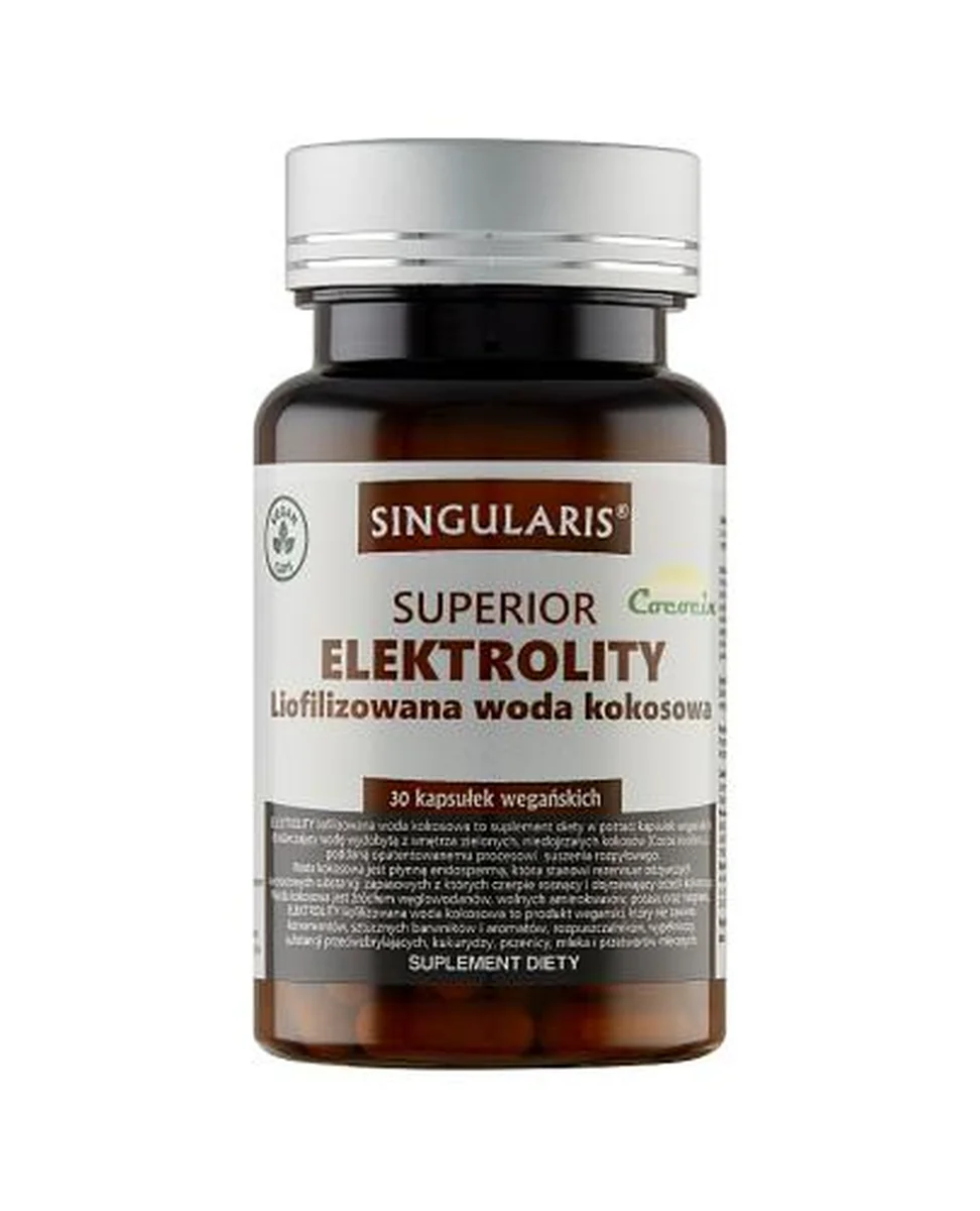 Singularis Superior Elektrolity Liofilizowana woda kokosowa - 30 kaps ...