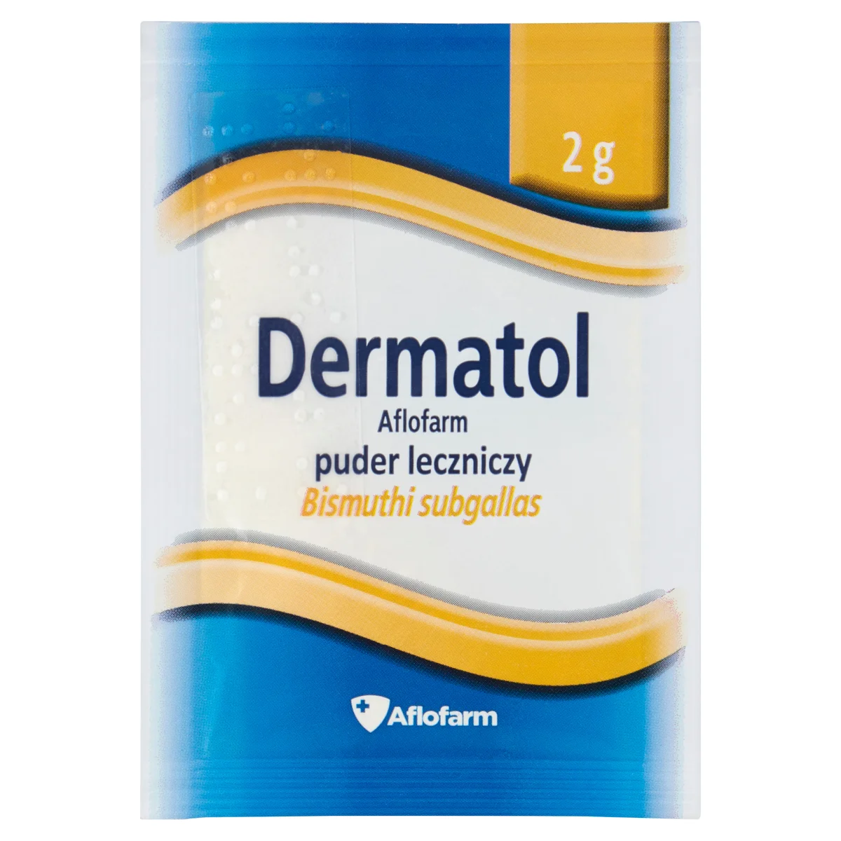 Aflofarm, Dermatol puder leczniczy, 2 g - wapteka.pl