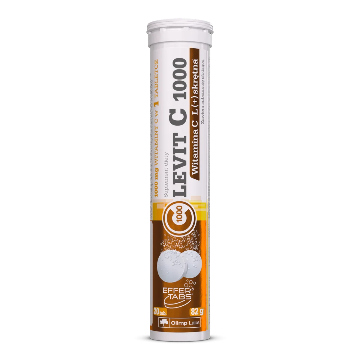 Olimp, Levit C 1000 O smaku cytrynowym - 20 tabl. mus. - melisa.pl