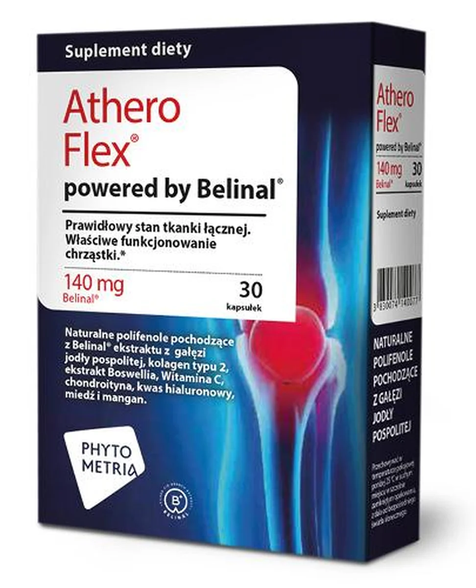 Athero Flex® powered by Belinal ® 140 mg, 30 kapsułek - melisa.pl