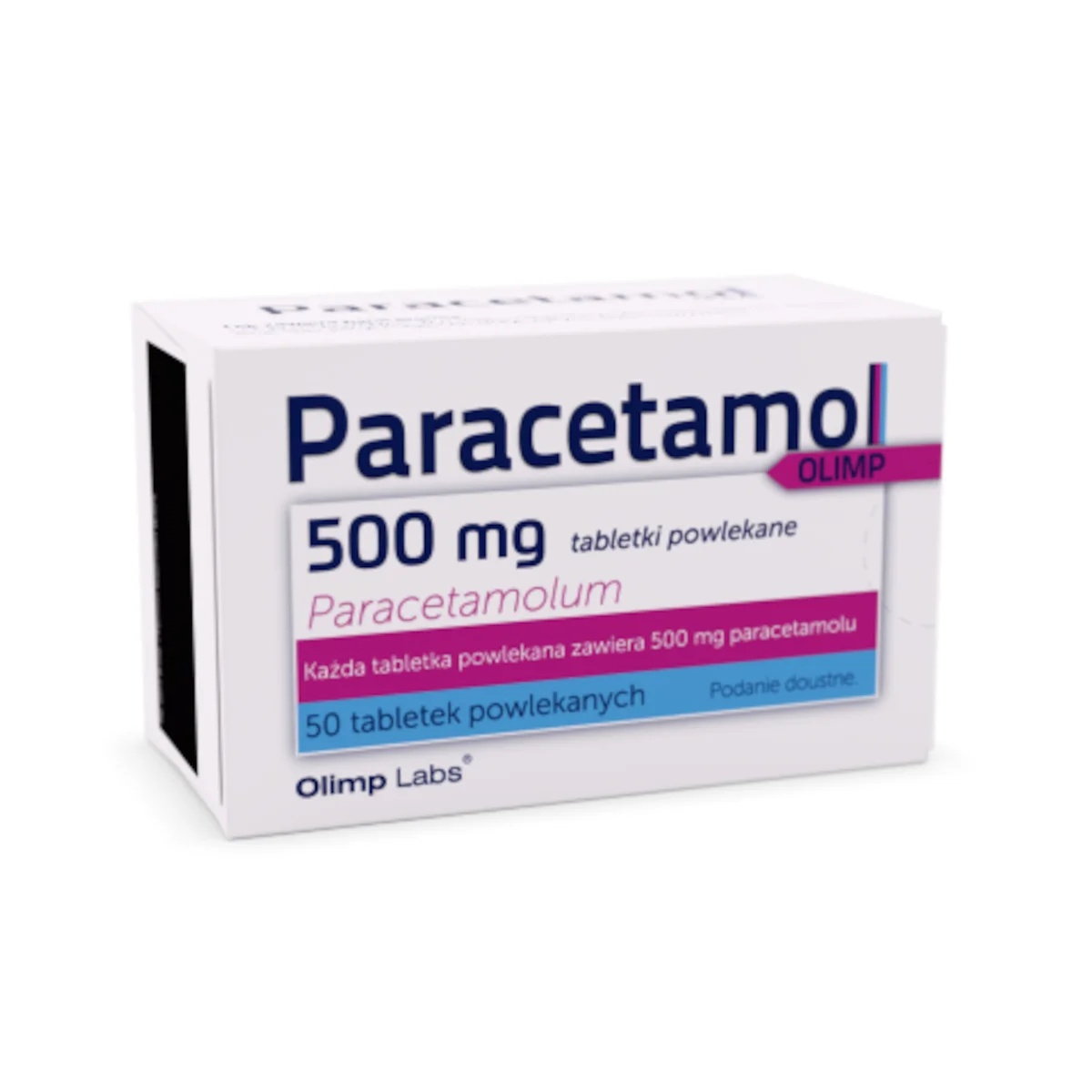 Paracetamol Olimp, 500 mg, tabletki powlekane, 50 sztuk - melisa.pl