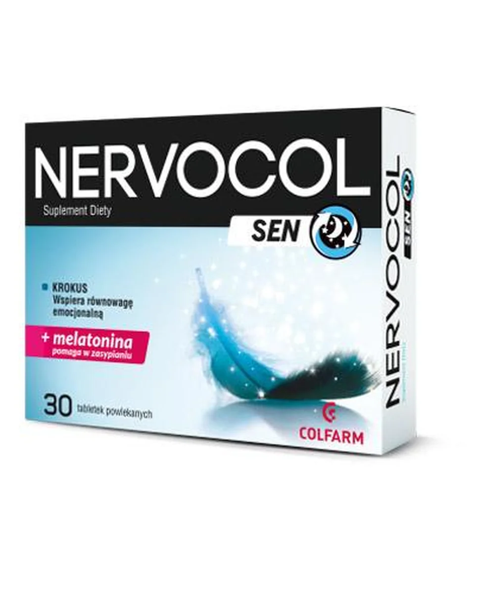 NERVOCOL SEN, tabletki, 30 sztuk - melisa.pl