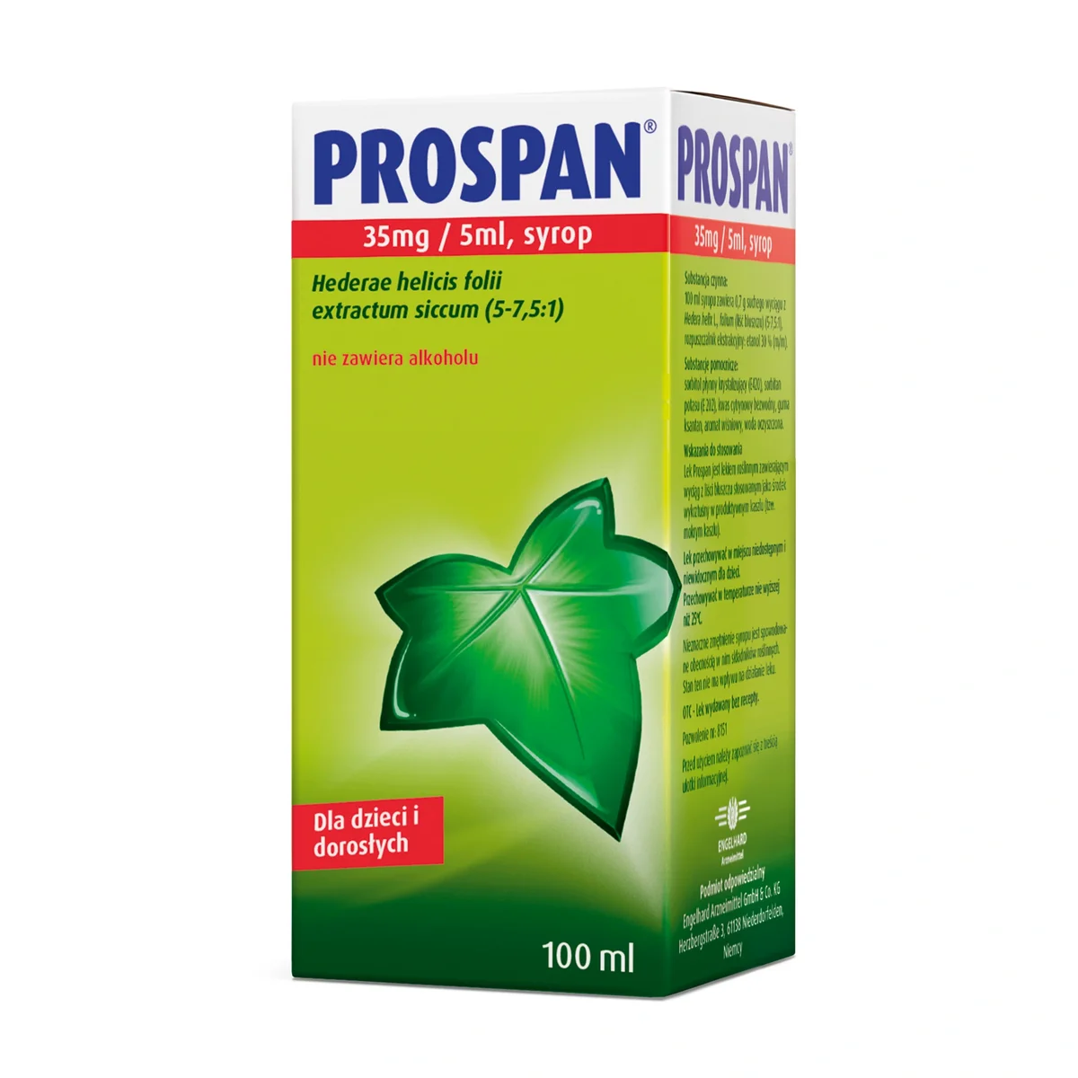 PROSPAN Syrop 35 mg/5 ml - 100 ml - melisa.pl