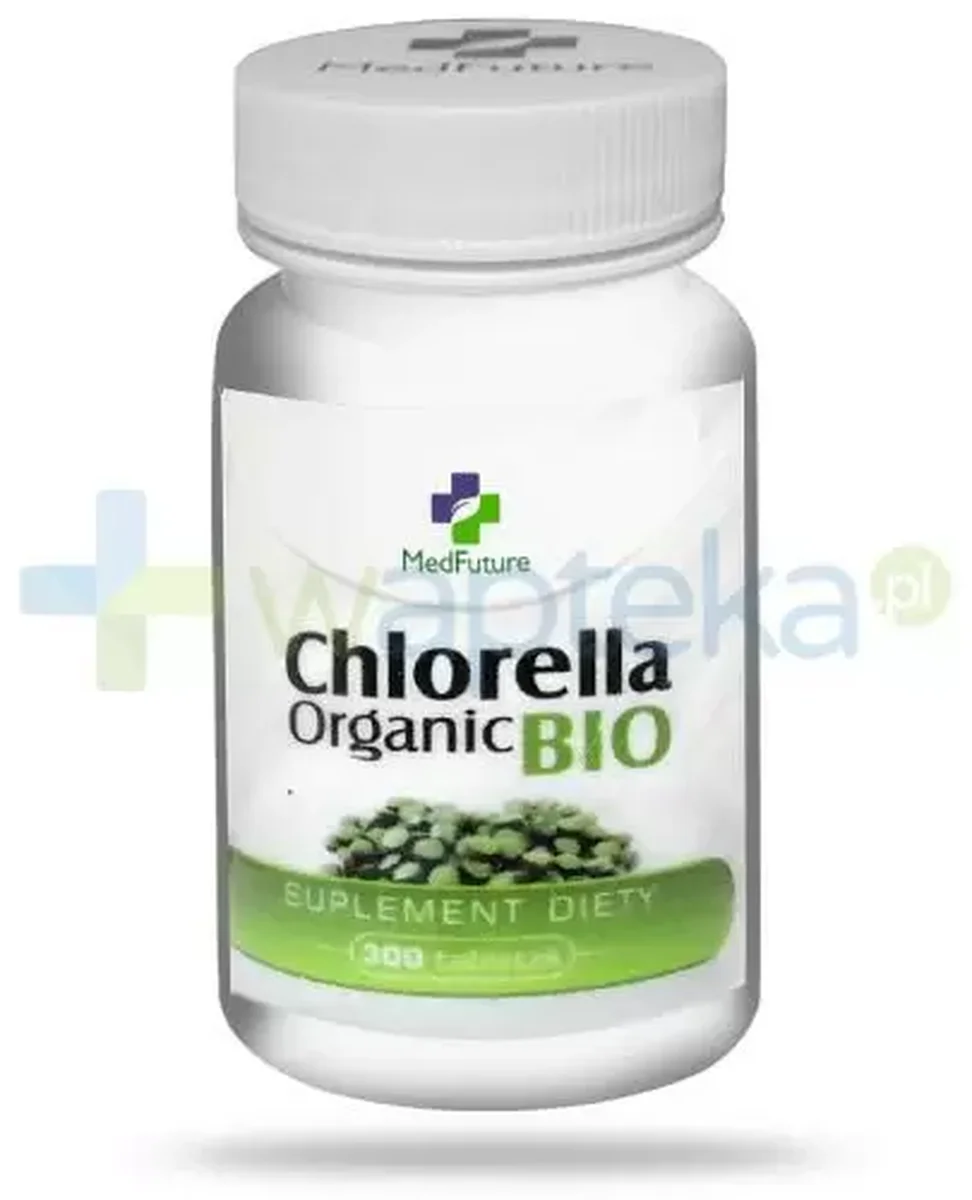 MedFuture Chlorella Organic Bio 300 tabletek - melisa.pl