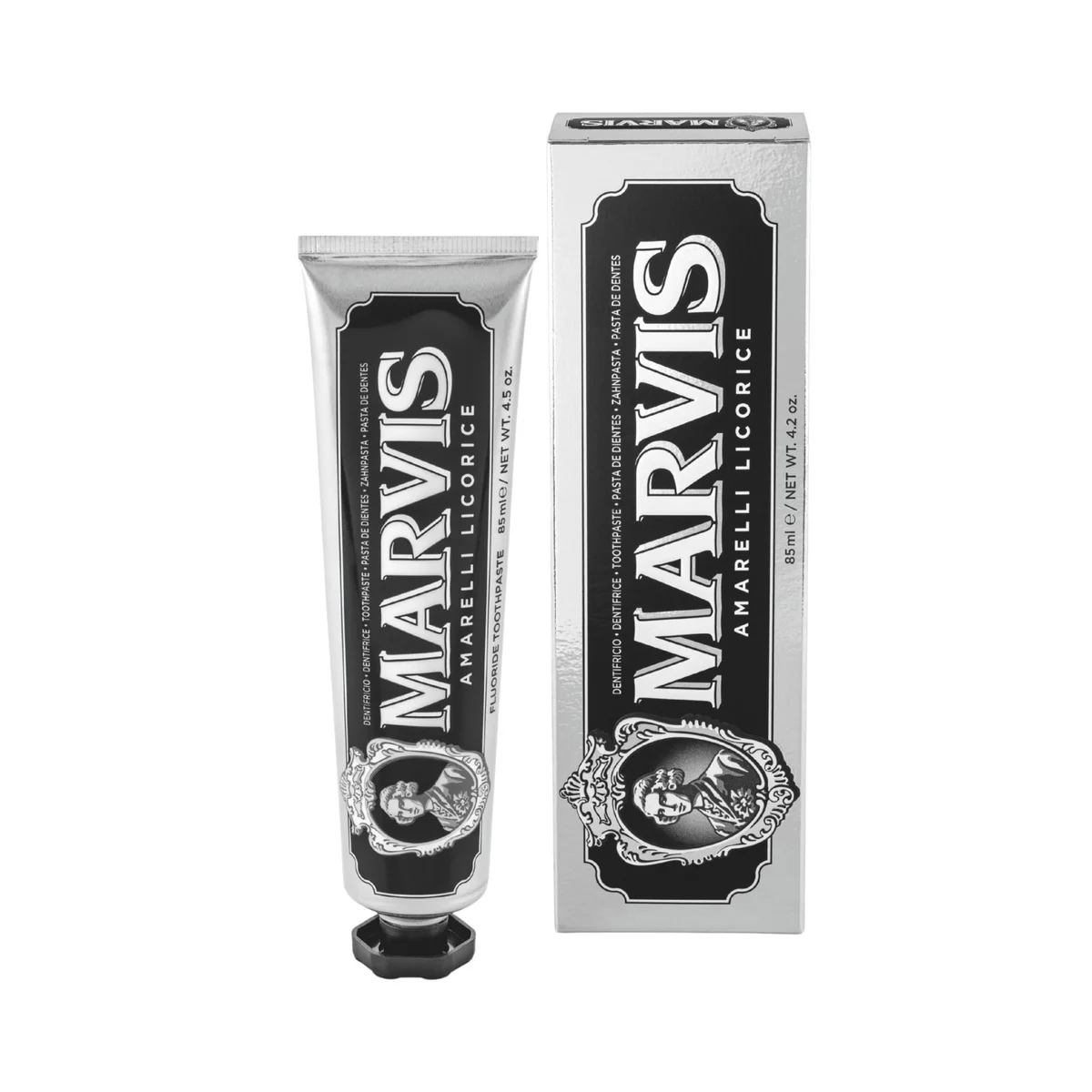 Marvis Amarelli Licorice, pasta do zębów, 85 ml - wapteka.pl