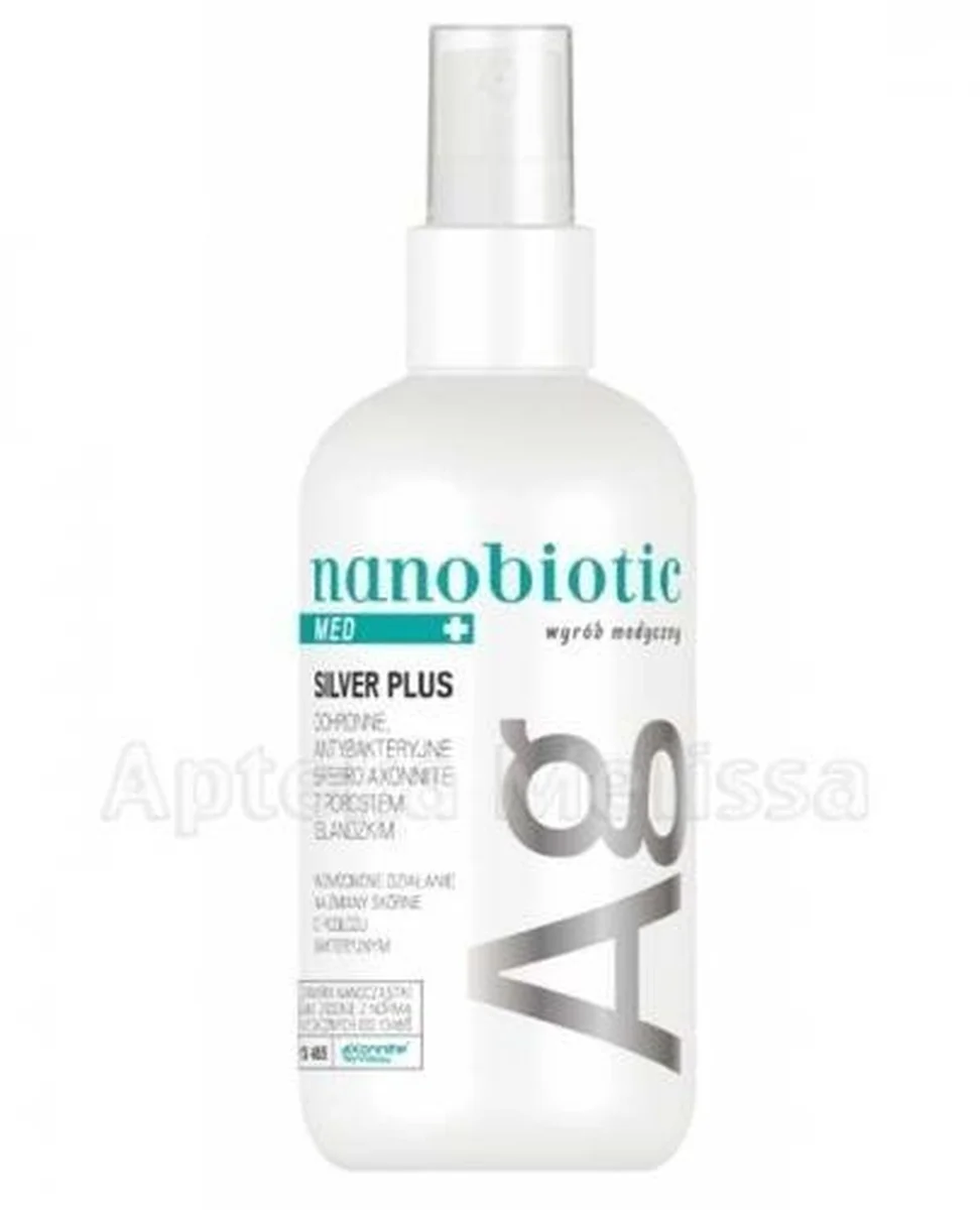 NANOBIOTIC MED+ SILVER PLUS - 150 ml - melisa.pl