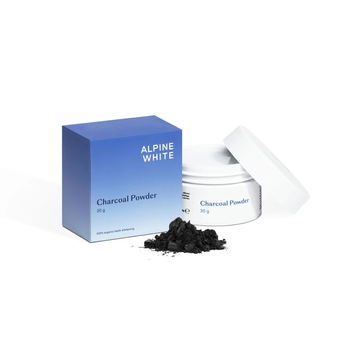 Alpine White, proszek węglowy, Charcoal Powder, 30 g - wapteka.pl