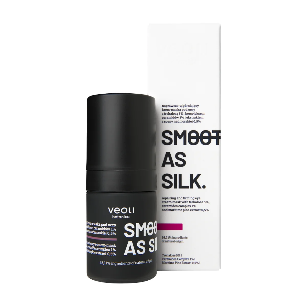 Veoli Botanica, naprawczo-ujędrniający krem-maska pod oczy, 15 ml ...