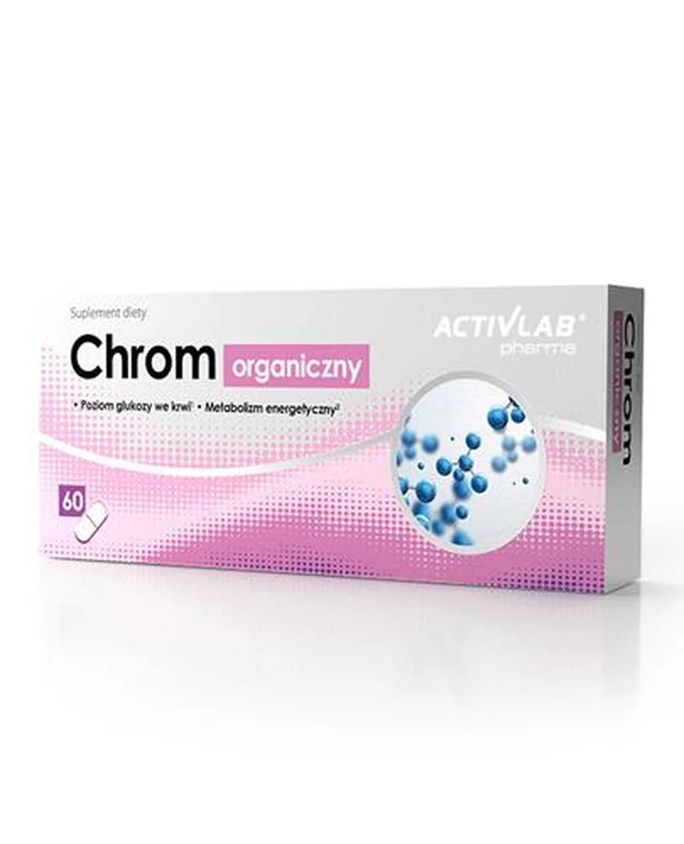 Activlab Chrom organiczny, tabletki, 60 sztuk - wapteka.pl