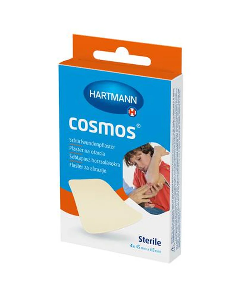 Hartmann Cosmos plaster na otarcia 4 sztuki - wapteka.pl