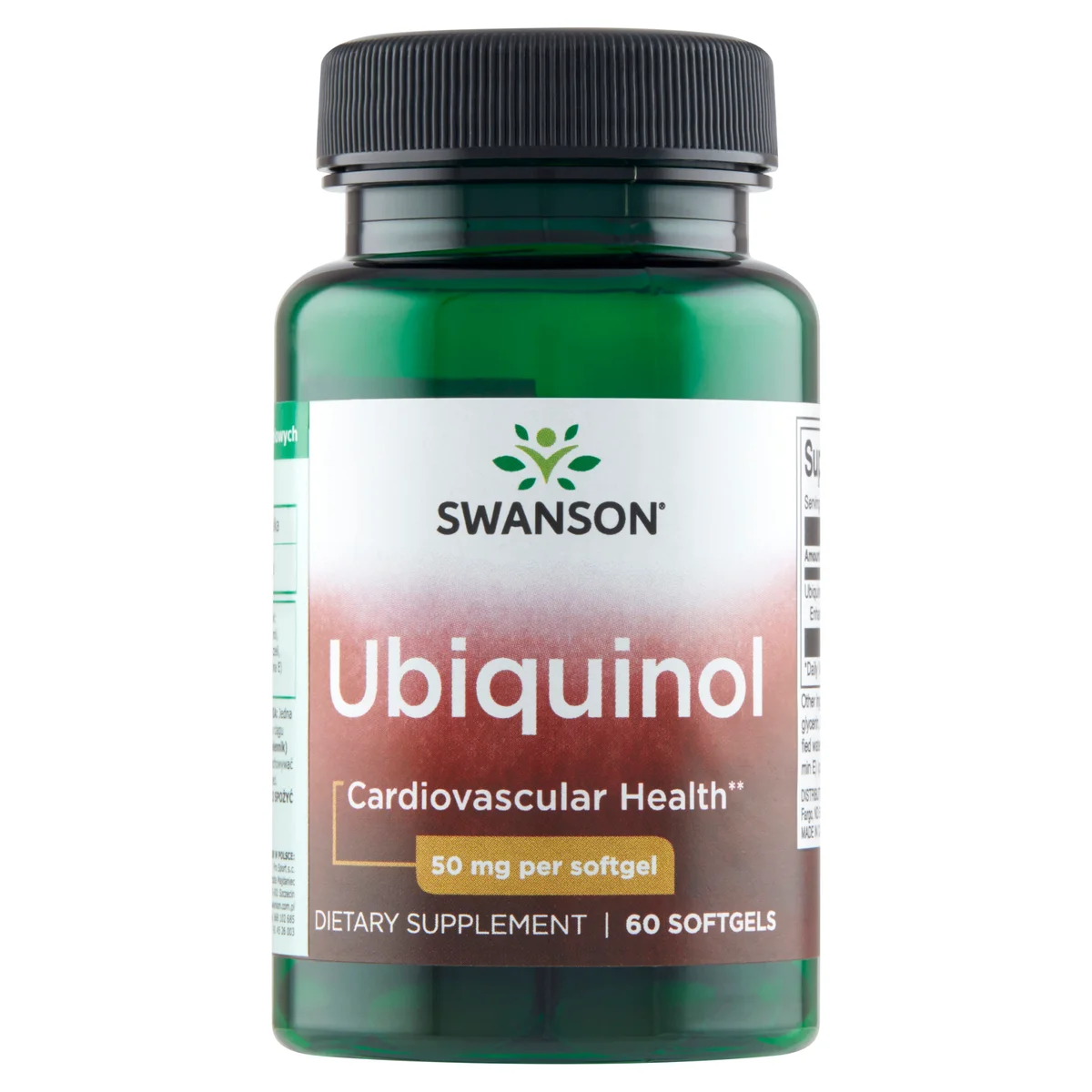 SWANSON Ubichinol 50 mg, kapsułki, 60 sztuk - wapteka.pl