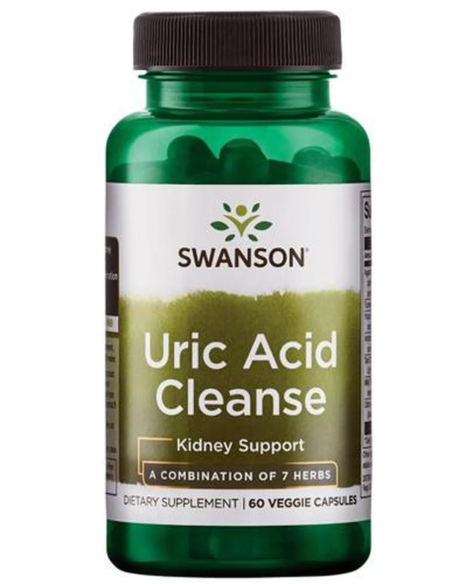 Swanson Uric Acid Cleanse - 60 kaps. - wapteka.pl