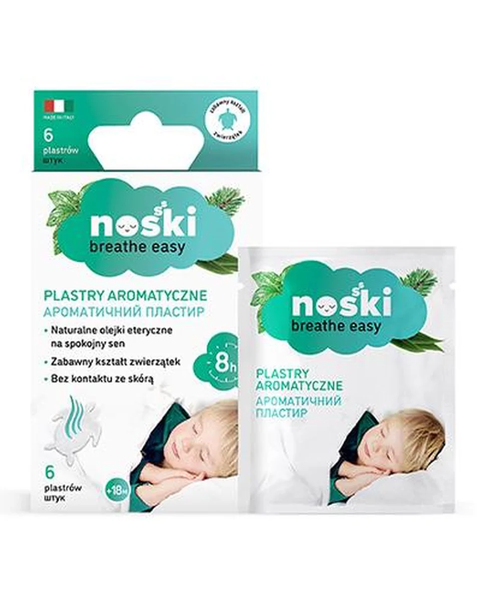 Noski plastry aromatyczne 6 sztuk - wapteka.pl