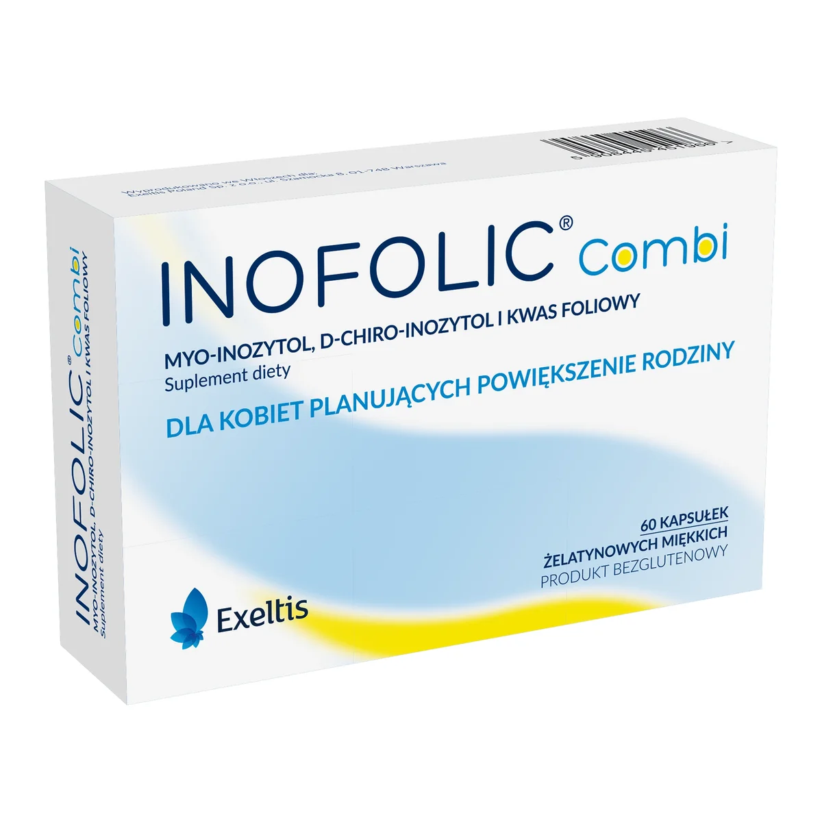 Inofolic Combi, kapsułki, 60 sztuk - melisa.pl