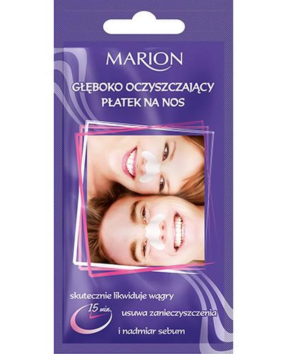 Marion Głęboko oczyszczający plaster na nos - 1 szt. - wapteka.pl