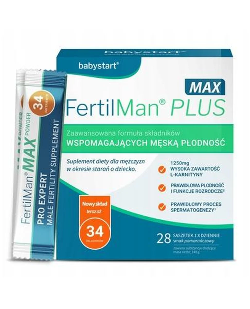 Fertilman Plus Max 28 saszetek - wapteka.pl