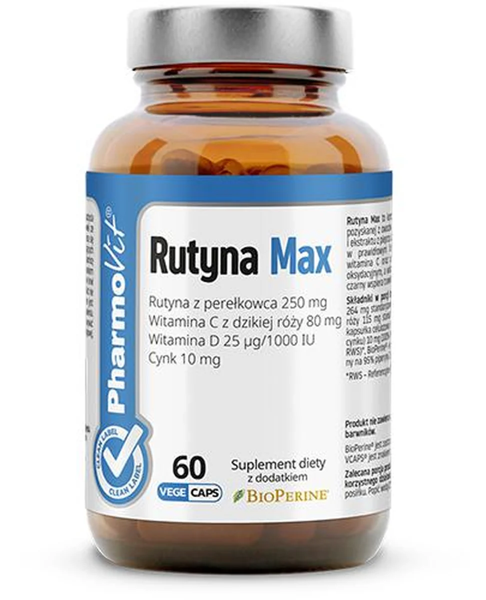PharmoVit Rutyna Max - 60 kaps. - wapteka.pl