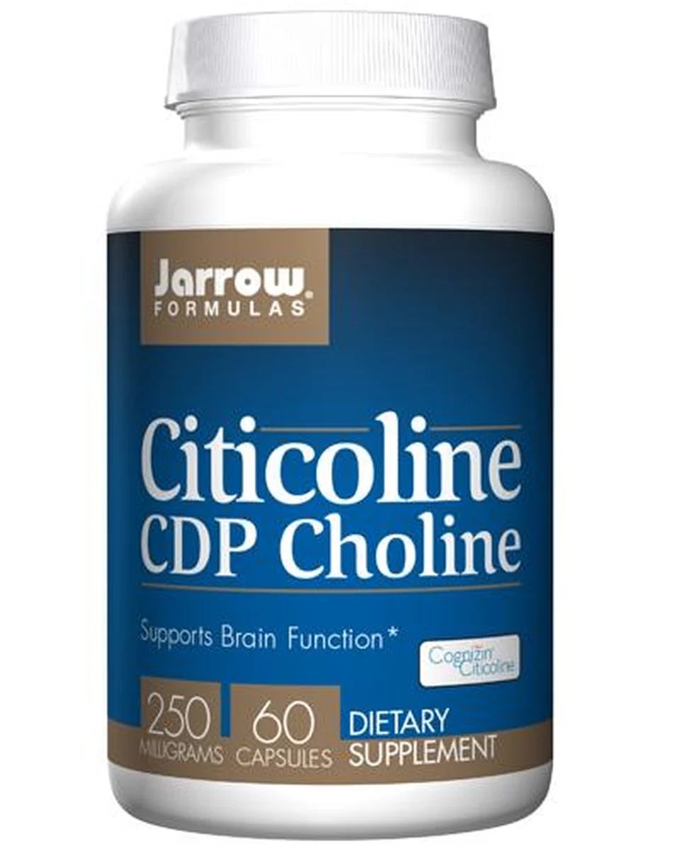 JARROW FORMULAS Citicoline CDP Choline 250 mg - 60 kaps. - wapteka.pl