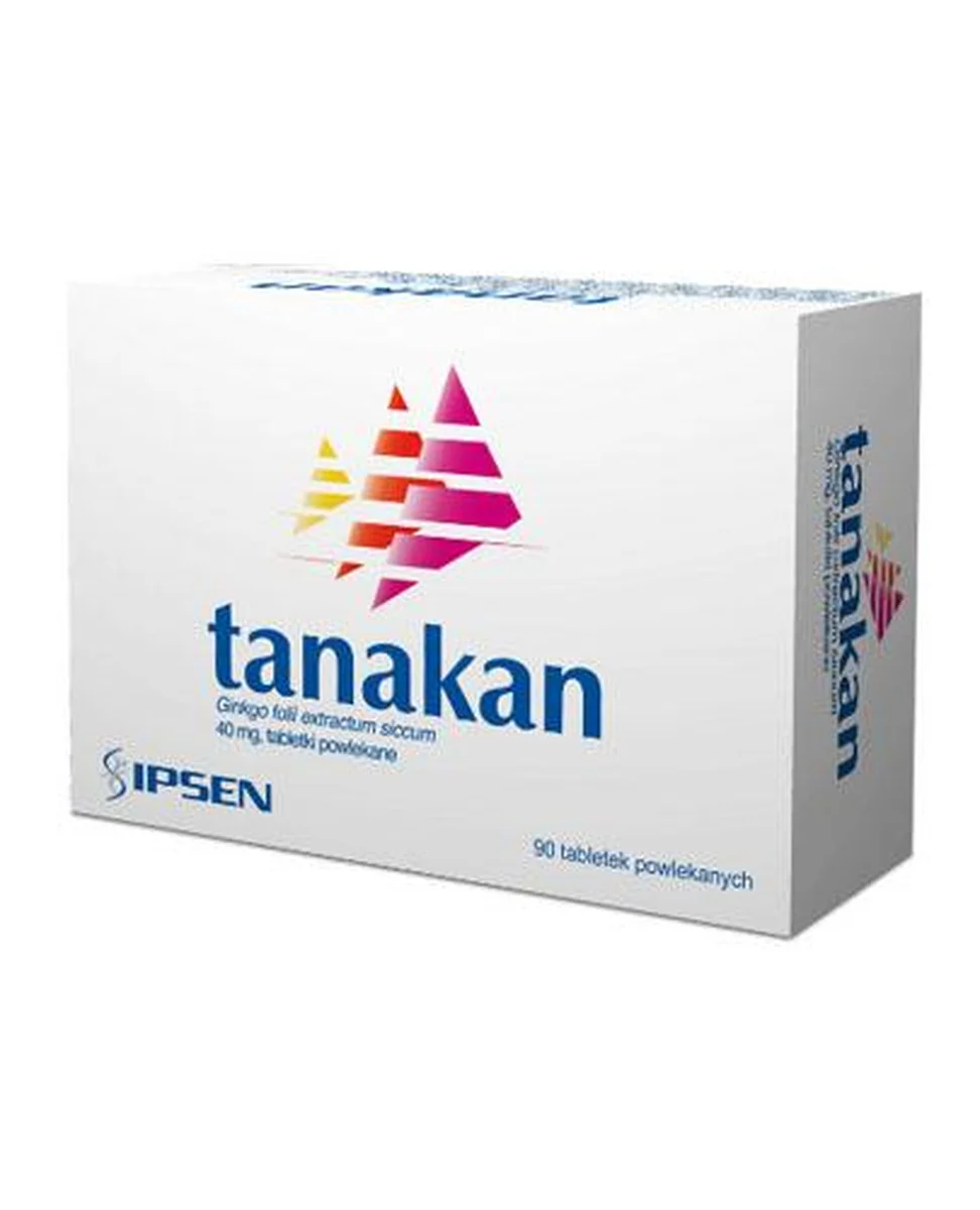 TANAKAN 40mg - 90 tabl. - melisa.pl