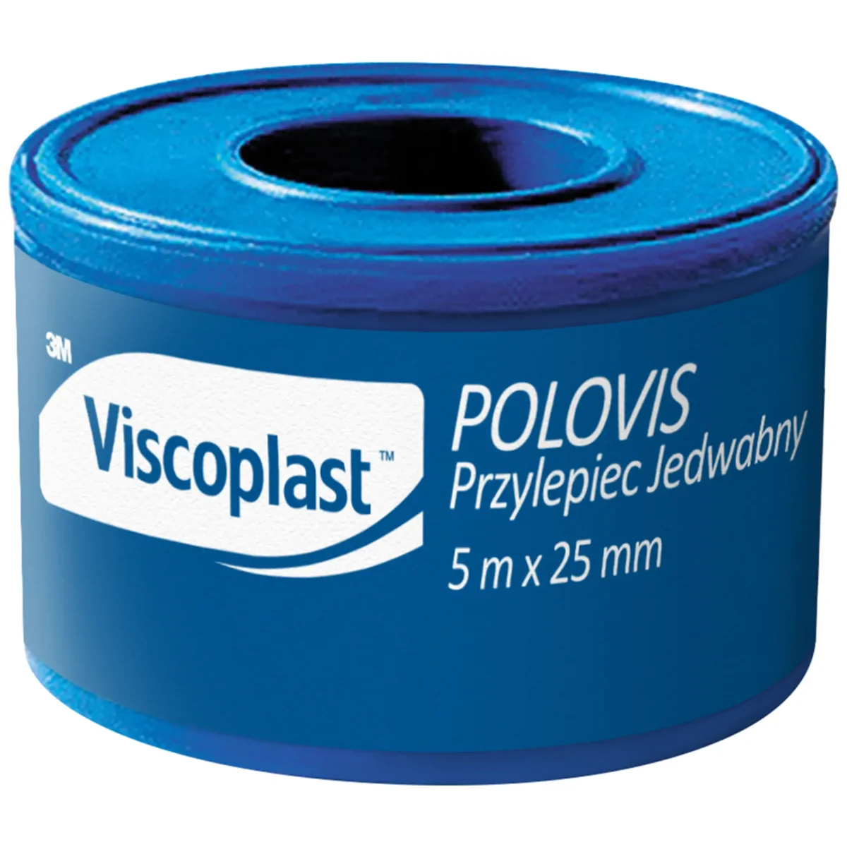 Viscoplast Polovis Przylepiec Jedwabny 5 m x 25 mm, 1 sztuka - melisa.pl