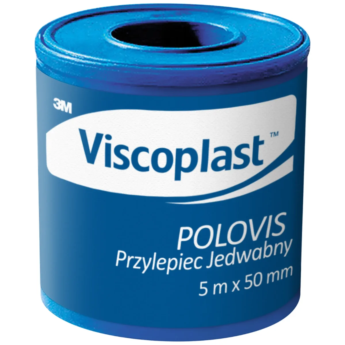 Viscoplast Polovis Przylepiec jedwabny 5 m x 50 mm, 1 sztuka - melisa.pl