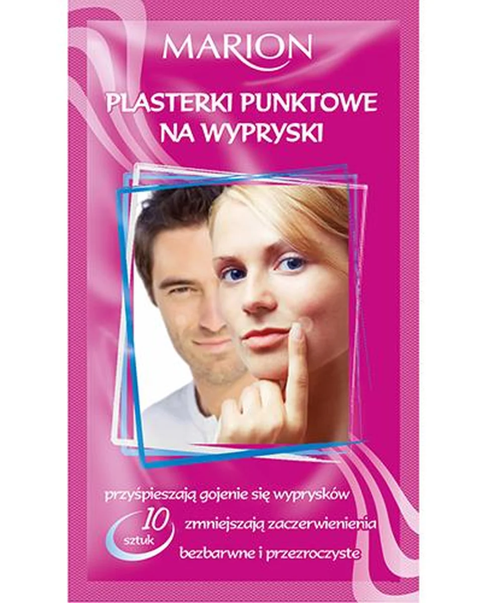 Marion Punktowe plasterki na wypryski, 10 sztuk - melisa.pl