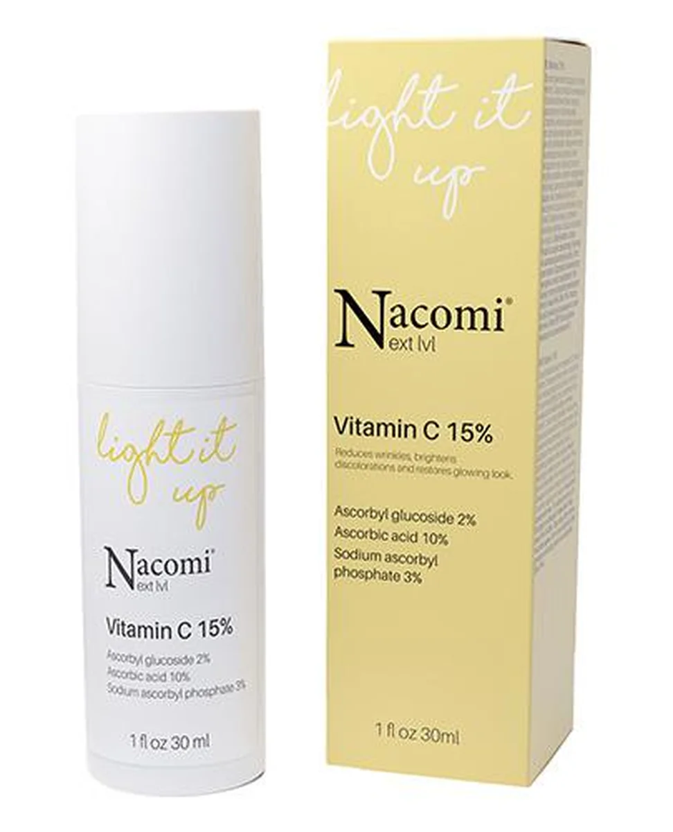 Nacomi Next Lvl Light It Up serum z witaminą C 15% 30 ml - wapteka.pl