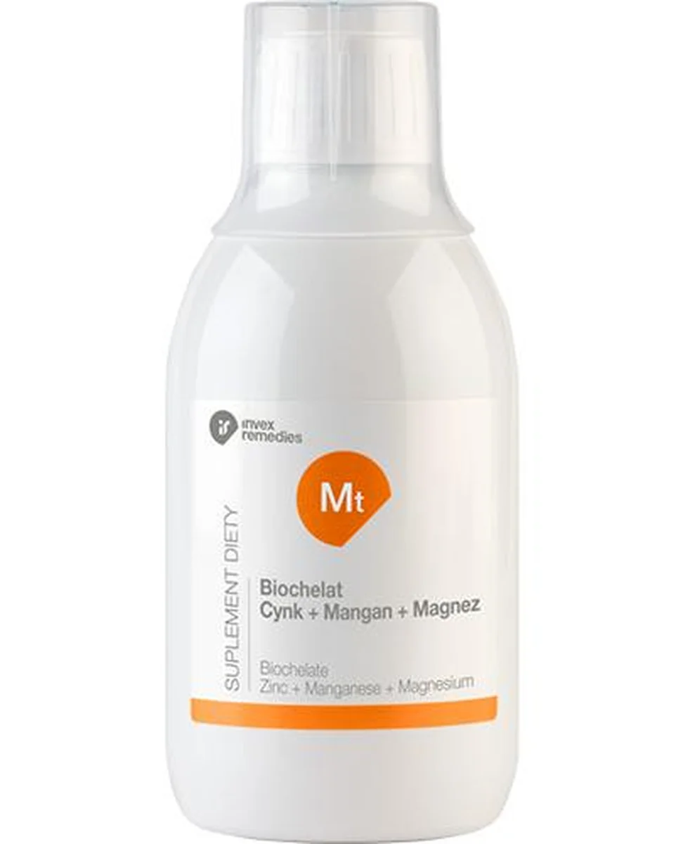 Invex Remedies Biochelat Cynk + Mangan + Magnez - 300 ml - wapteka.pl