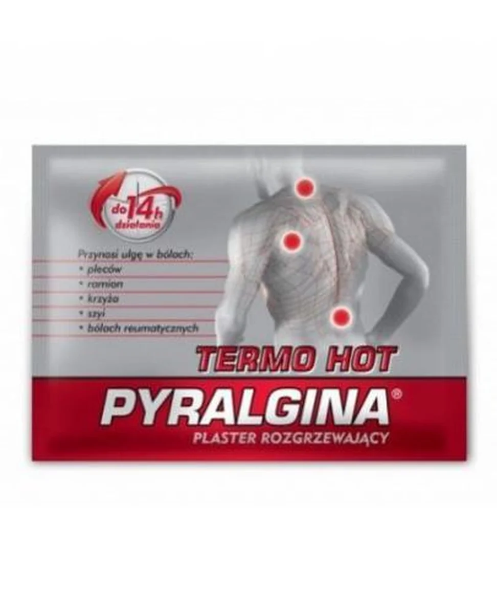 Pyralgina Thermo Hot plaster silnie rozgrzewający 1 sztuka - wapteka.pl