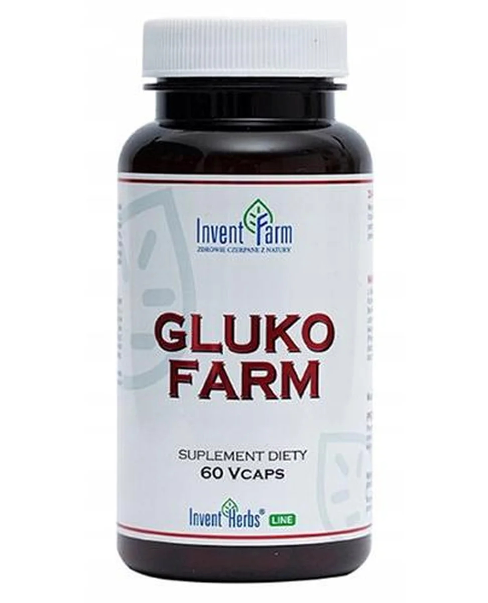 Gluko Farm - 60 kaps. - melisa.pl