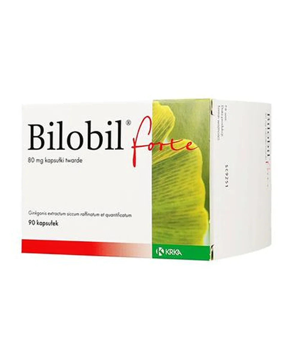 BILOBIL FORTE 80 mg - 90 kaps. - melisa.pl