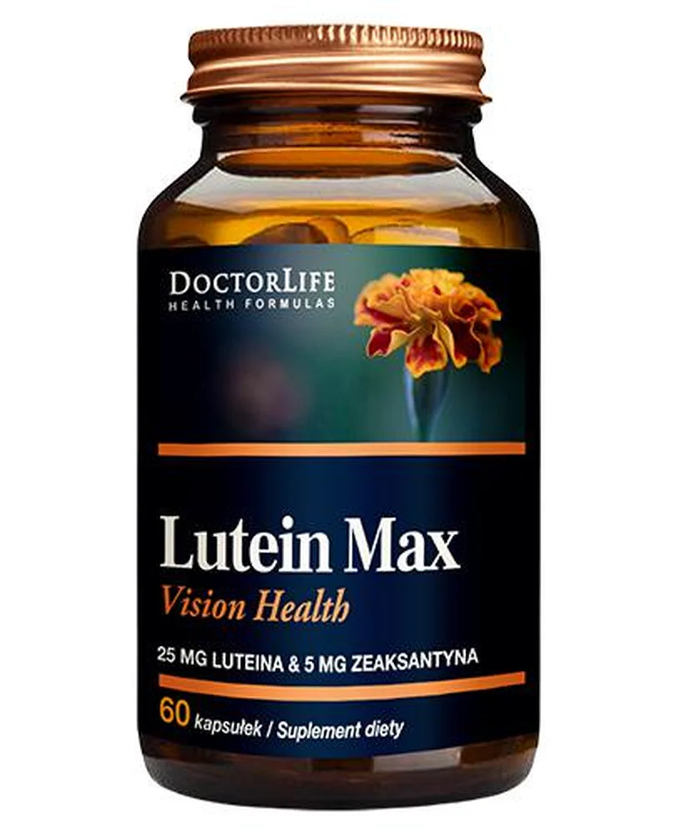 Doctor Life Lutein Max, kapsułki, 60 sztuk - wapteka.pl