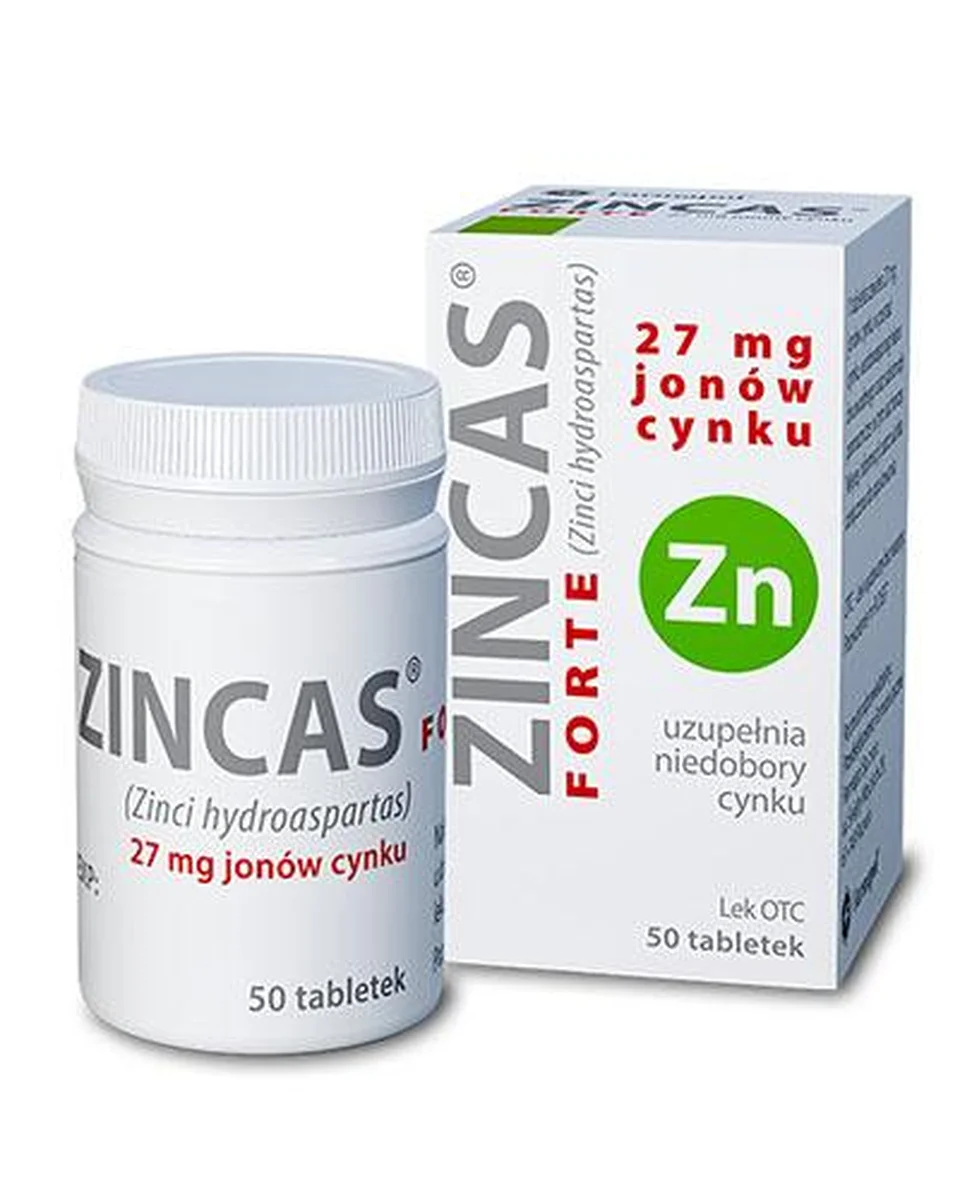 Farmapol Zincas Forte, tabletki, 50 sztuk - melisa.pl