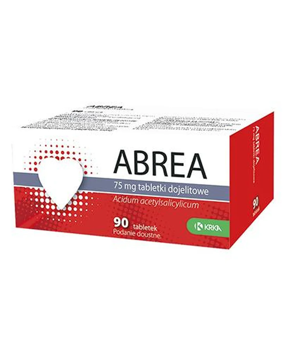 Abrea 75 mg, tabletki, 90 sztuk - melisa.pl