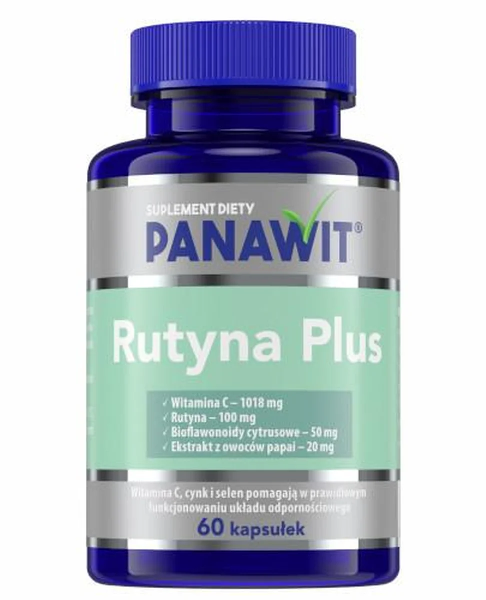 Panawit Rutyna Plus, kapsułki, 60 sztuk - wapteka.pl