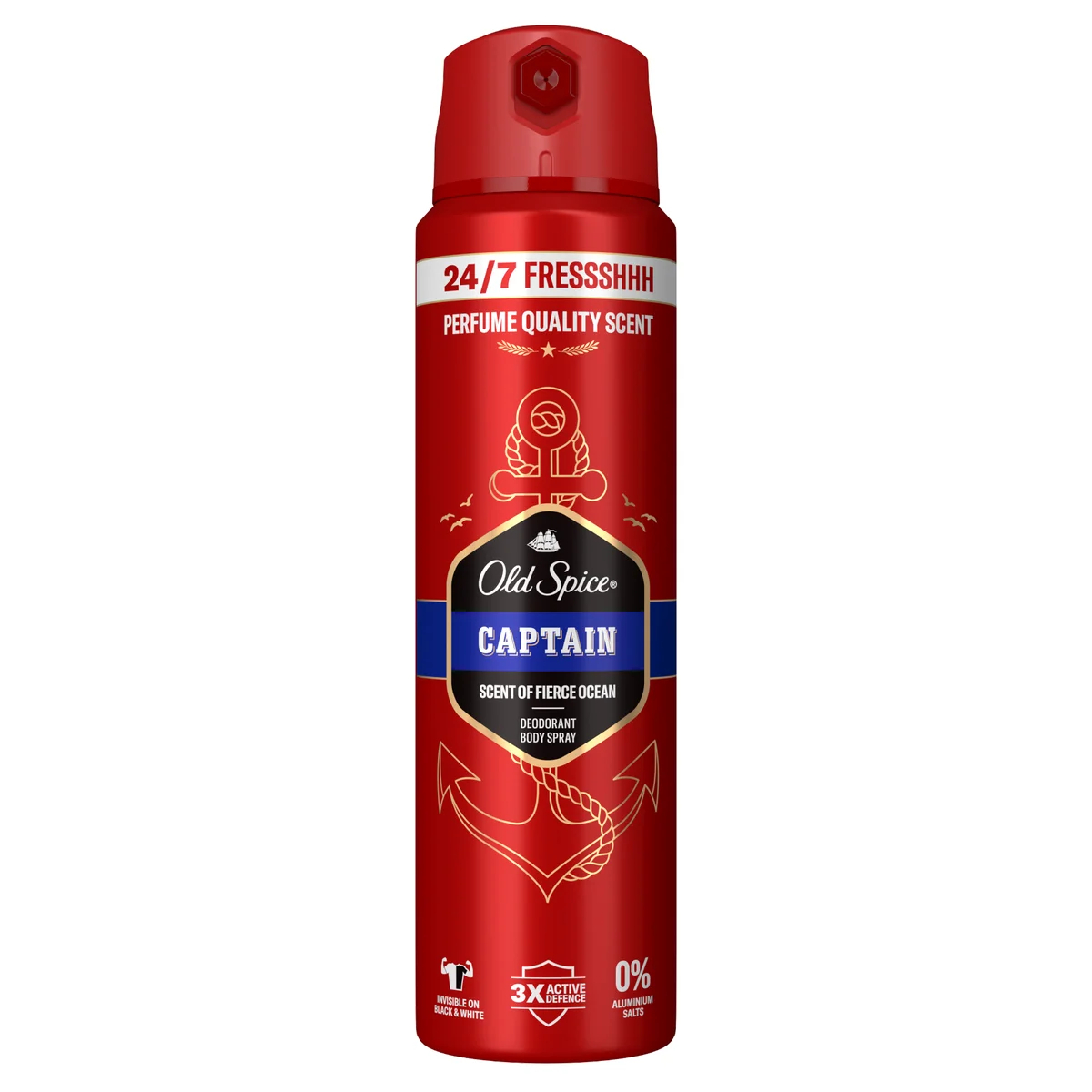 Old Spice Deo Captain Spray, 150 ml - wapteka.pl