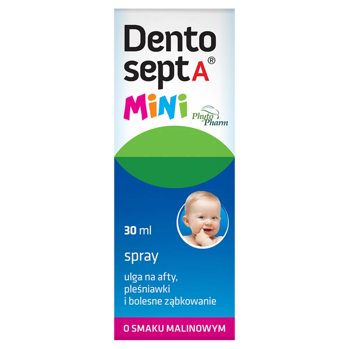 Dentosept A Mini spray ulga na afty pleśniawki i bolesne ząbkowanie 30 ...