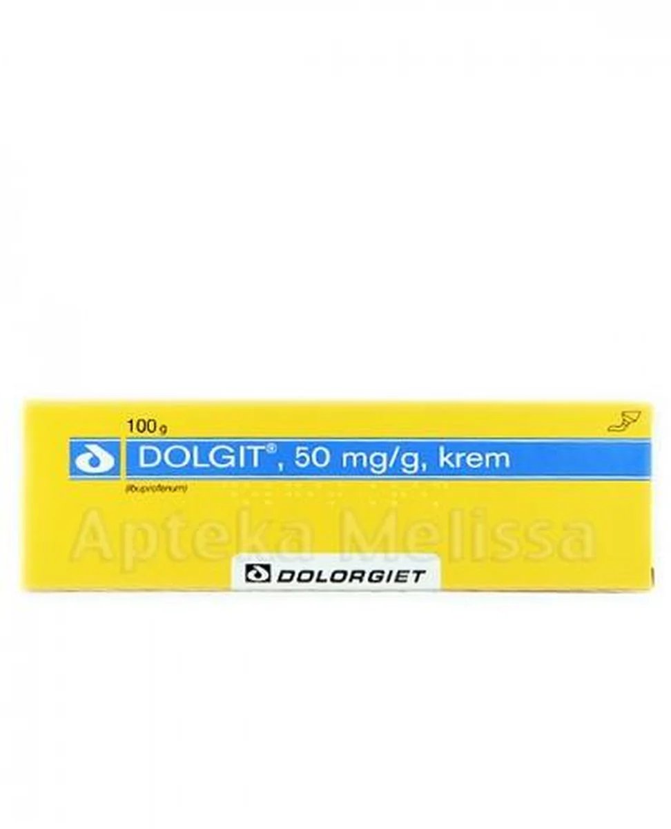 Dolgit, 5% (50 mg/g), krem, 100 g - melisa.pl