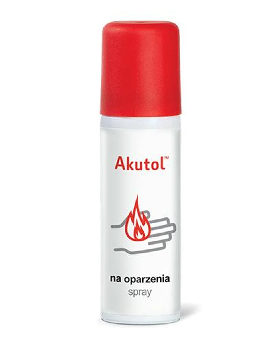 Akutol Spray na oparzenia, 50 ml - melisa.pl