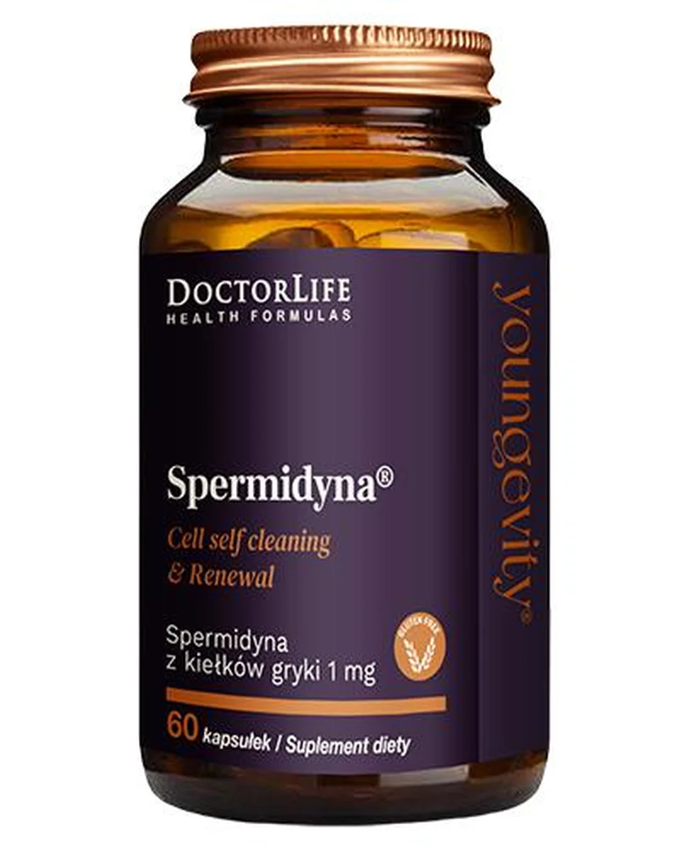 Doctor Life Spermidyna 1 mg 60 kapsułek - wapteka.pl