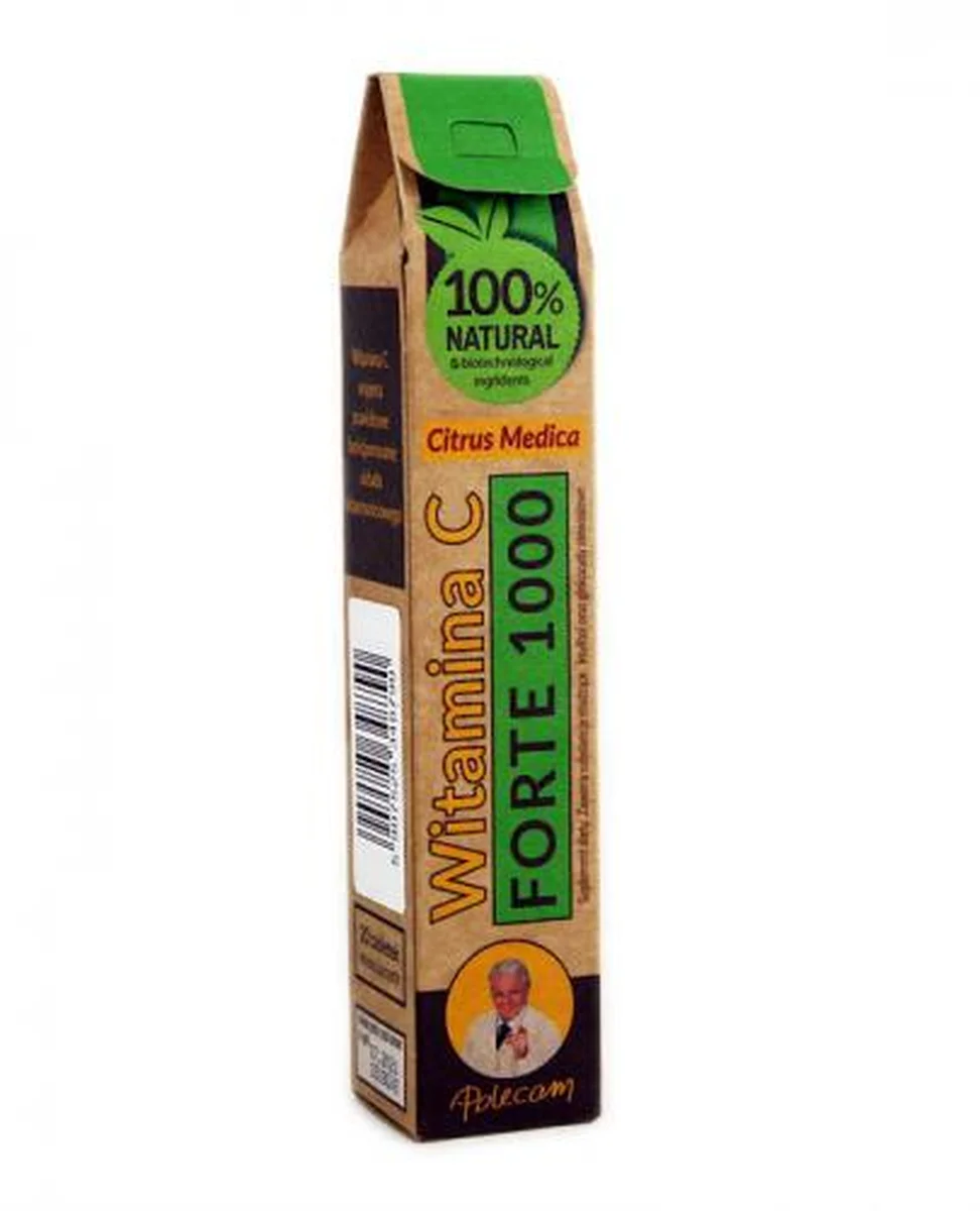 VITAMINA C Forte 1000 mg - 20 tabl. mus. - melisa.pl