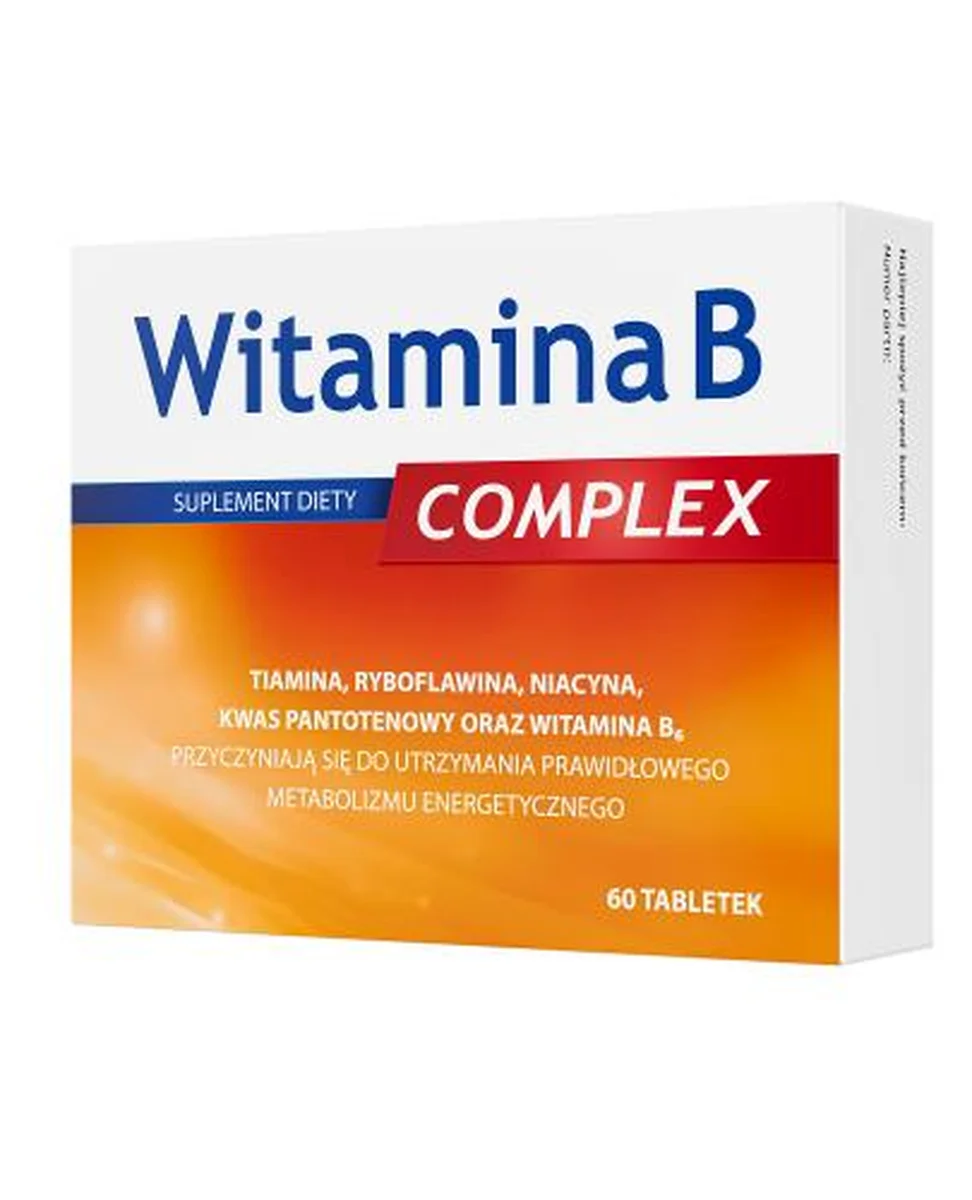 Witamina B Complex, tabletki, 60 sztuk - melisa.pl