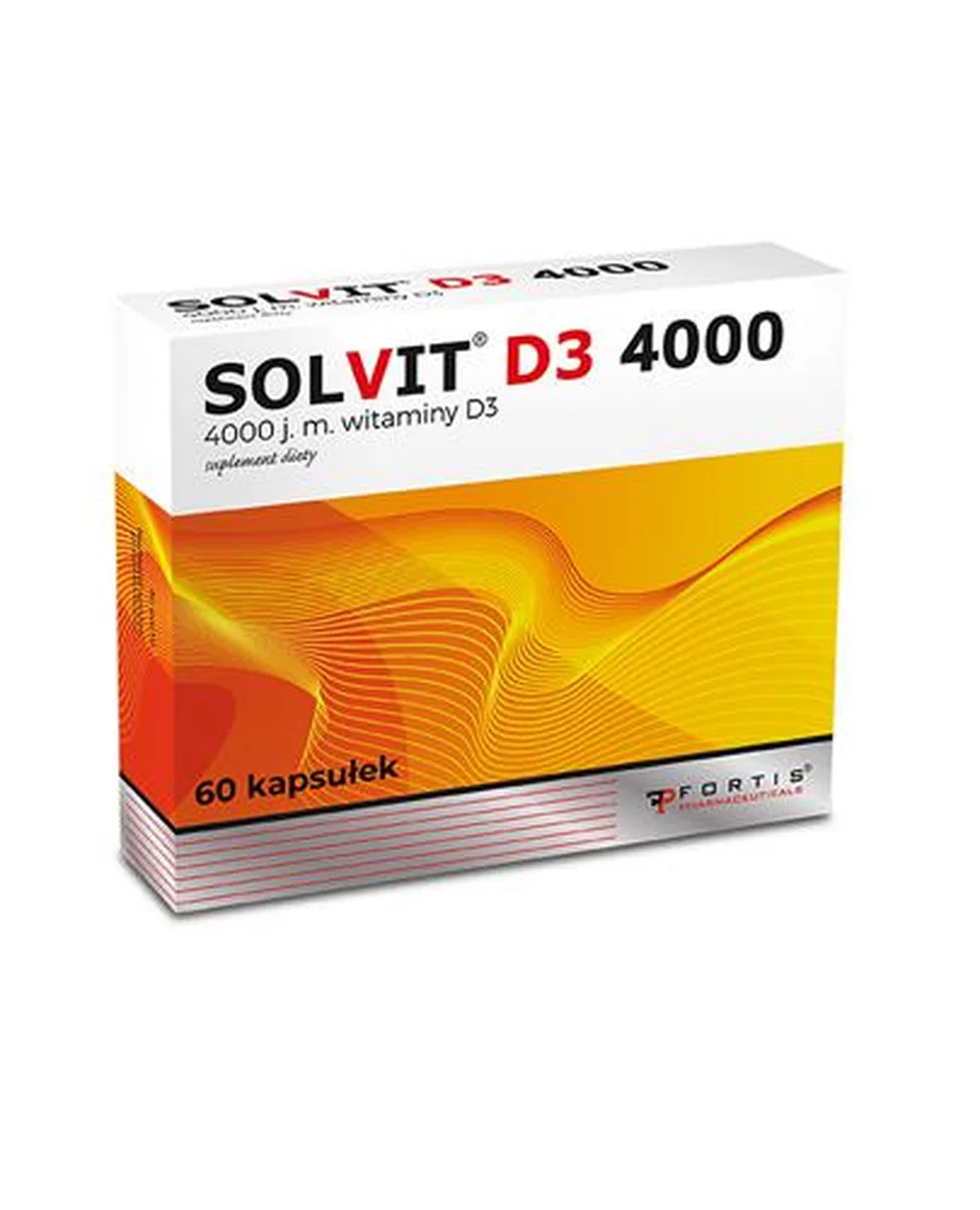 Solvit D3 4000, 60 kaps. - wapteka.pl