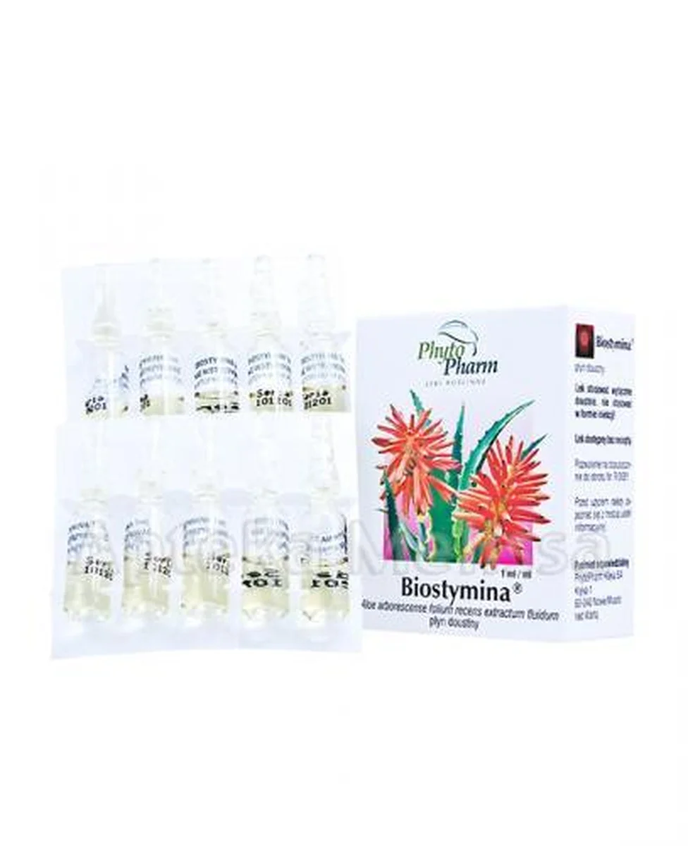 Biostymina, płyn doustny w ampułkach, 10 x 1 ml - melisa.pl
