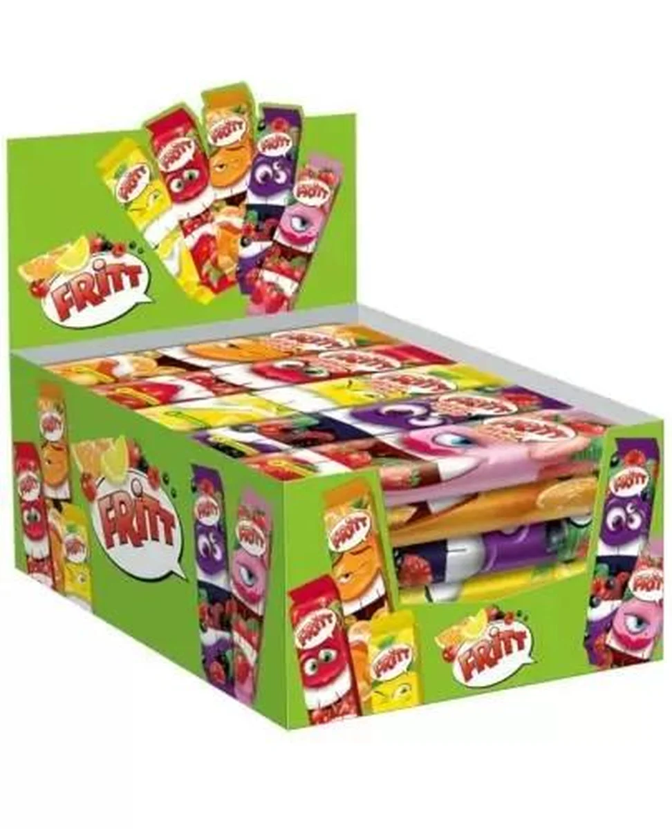 FRITT guma rozpuszczalna z witaminą C, 1 sztuka (3 listki) - melisa.pl