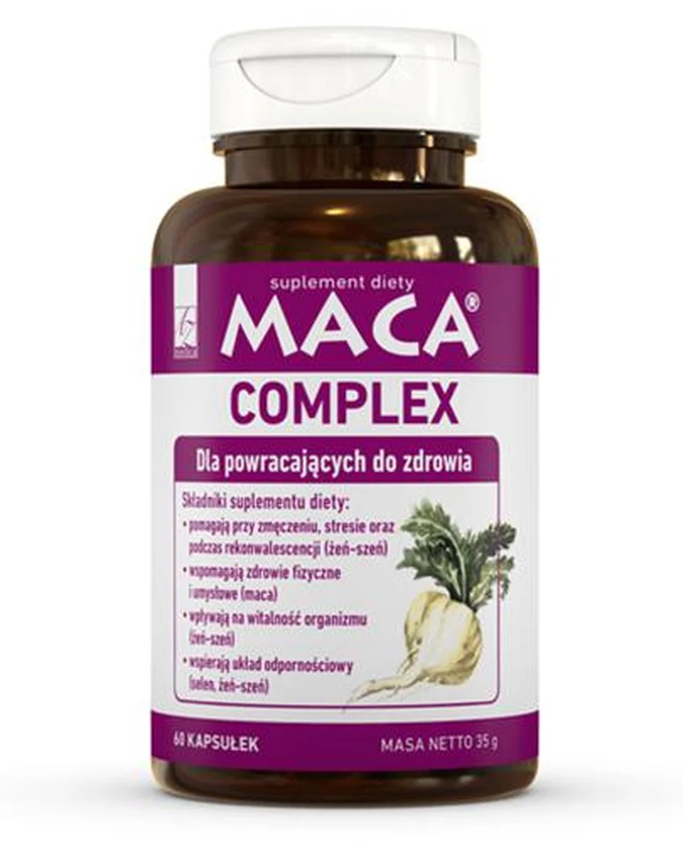 Maca Complex, 60 kaps., cena, opinie, właściwości - melisa.pl