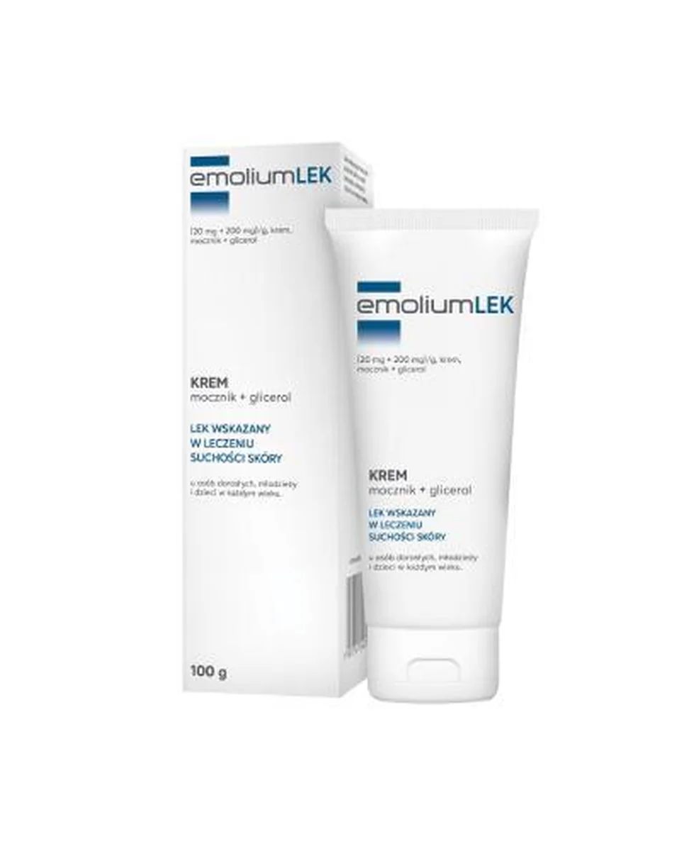 Emoliumlek krem (20 mg + 200 mg)/ g krem, 100 g - melisa.pl