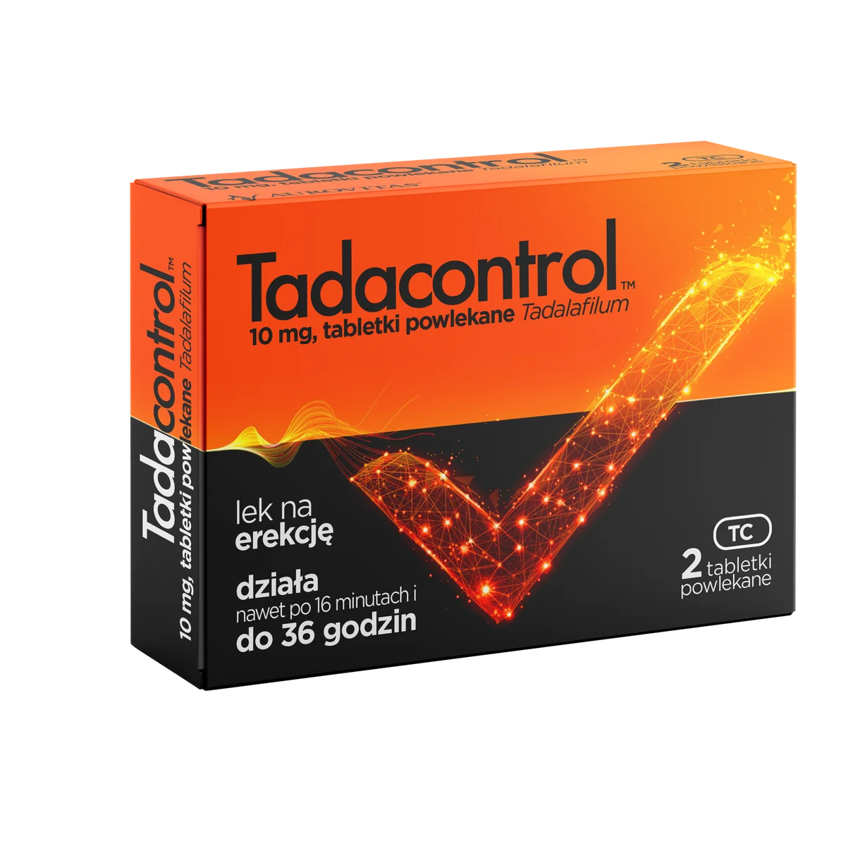 Tadacontrol, 10 mg, 2 tabletki powlekane - wapteka.pl