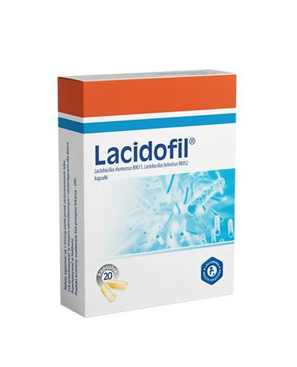 Lacidofil, kapsułki, 20 sztuk - wapteka.pl